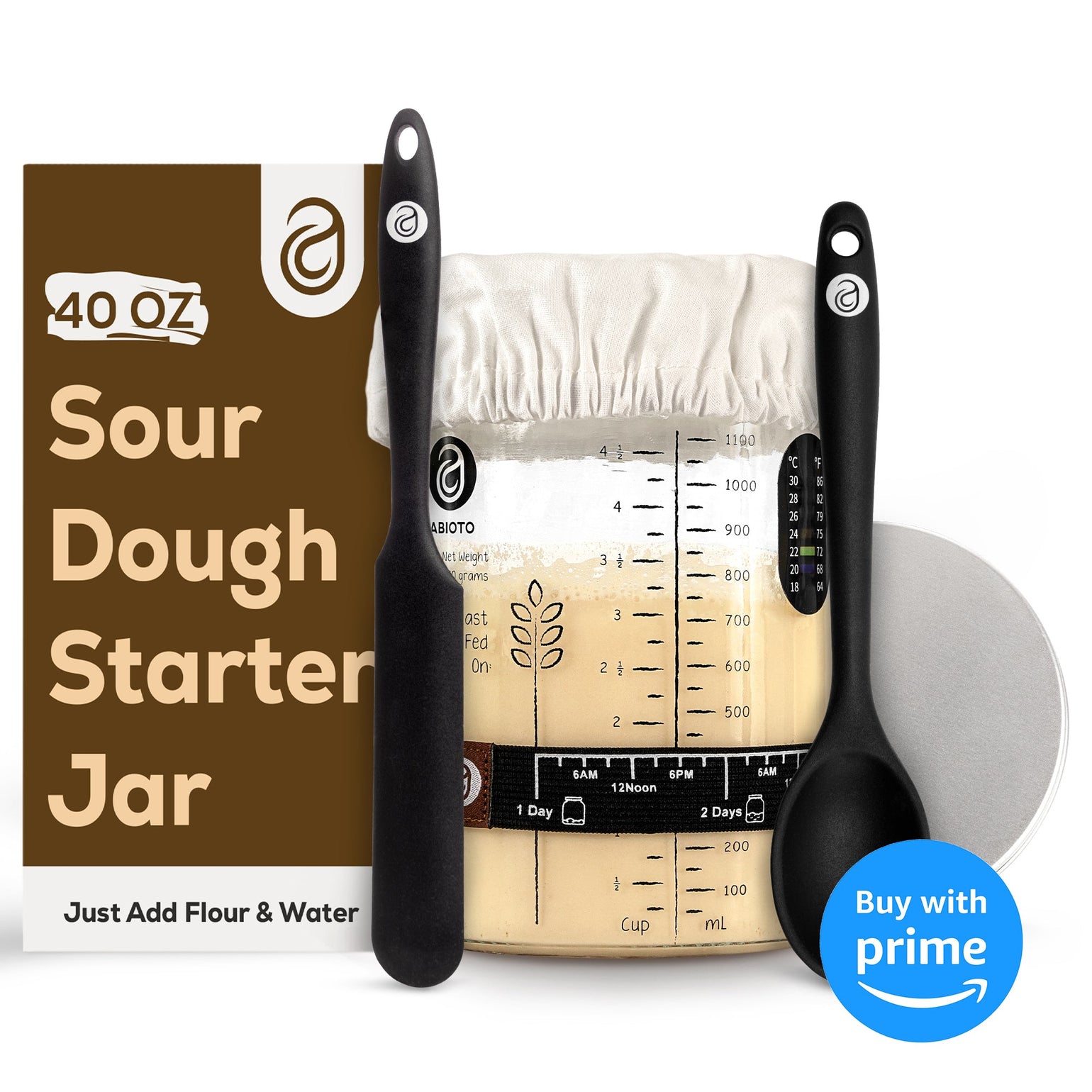Sourdough Starter Kit - ABIOTO – Abioto Baking