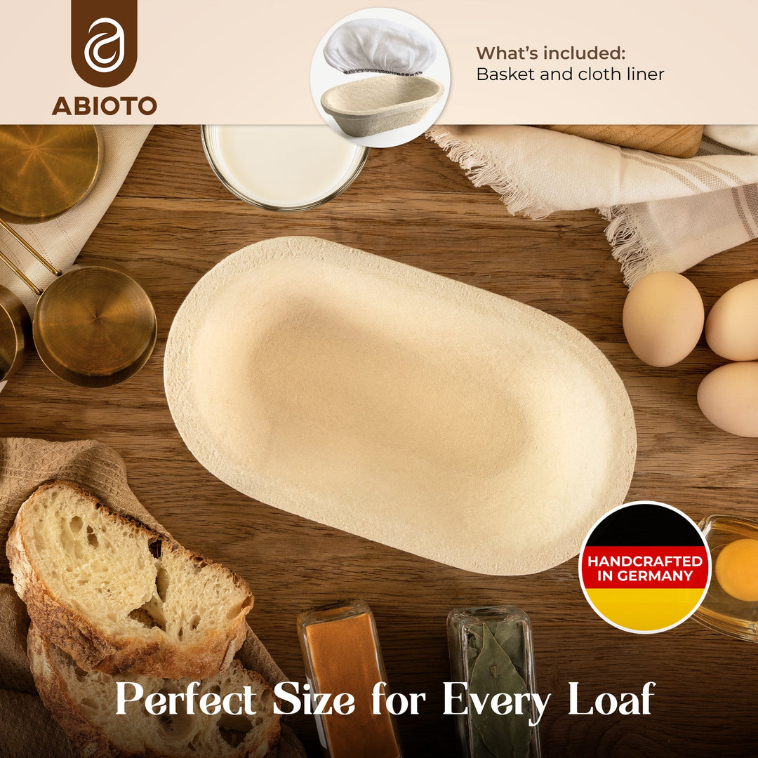 Oval Bread Proofing Basket – Abioto Baking