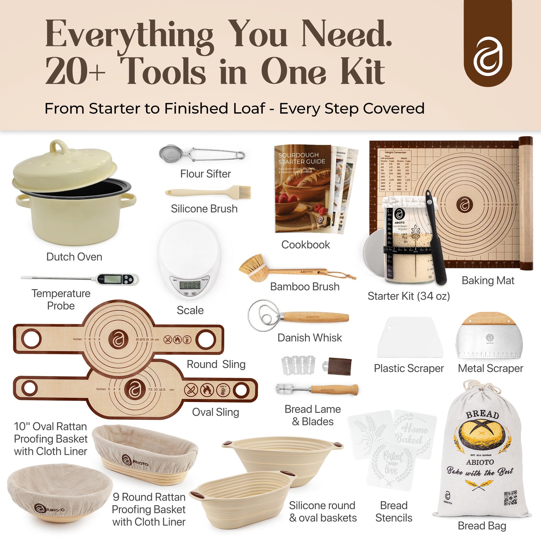 Best Bread Making Kits | Baking Gift Basket Ideas | Abioto – Abioto Baking